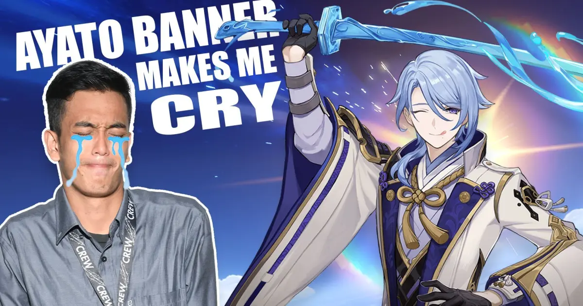 AYATO BANNER MAKE ME CRY - Bilibili
