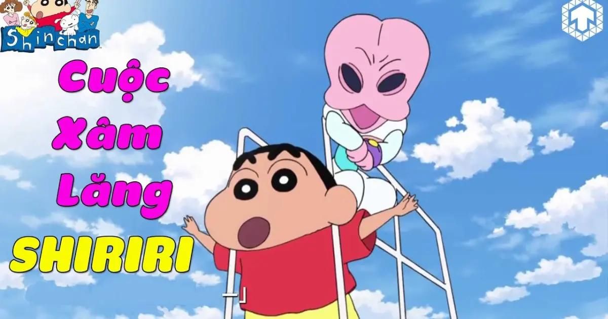 Shin Movie 25: Cuộc Xâm Lăng Của Người Ngoài Hành Tinh Shiriri | Ten ...