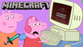 Peppa Pig Plays Minecraft Again - BiliBili