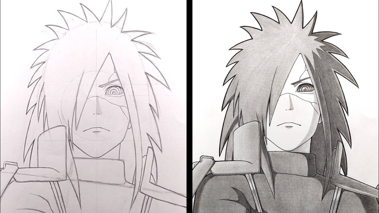 How To Draw Madara Uchiha