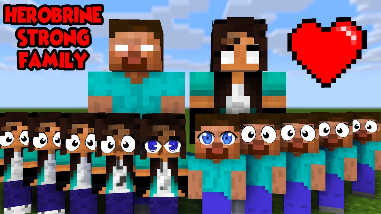 Minecraft Herobrines Family