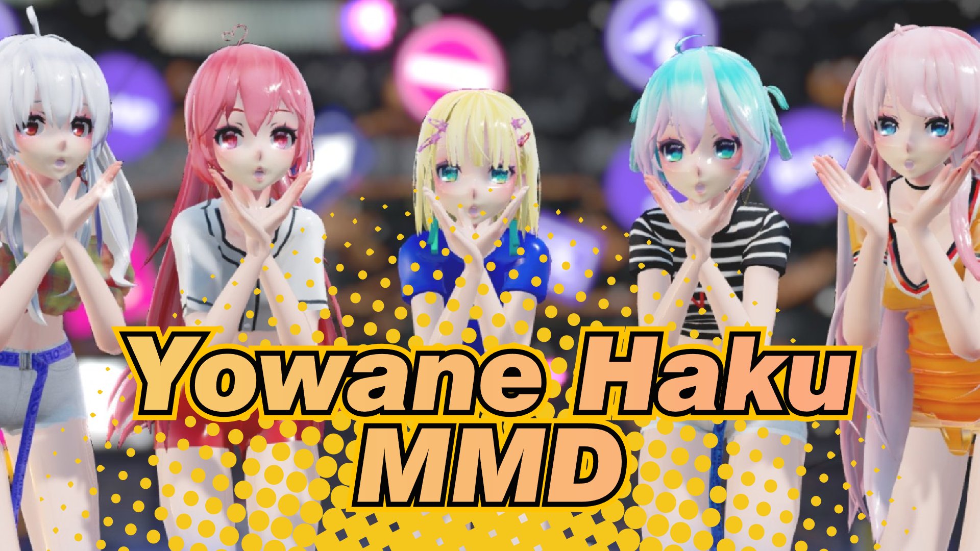 Yowane Haku Mmd [Yowane Haku/MMD] Haku BiliBili