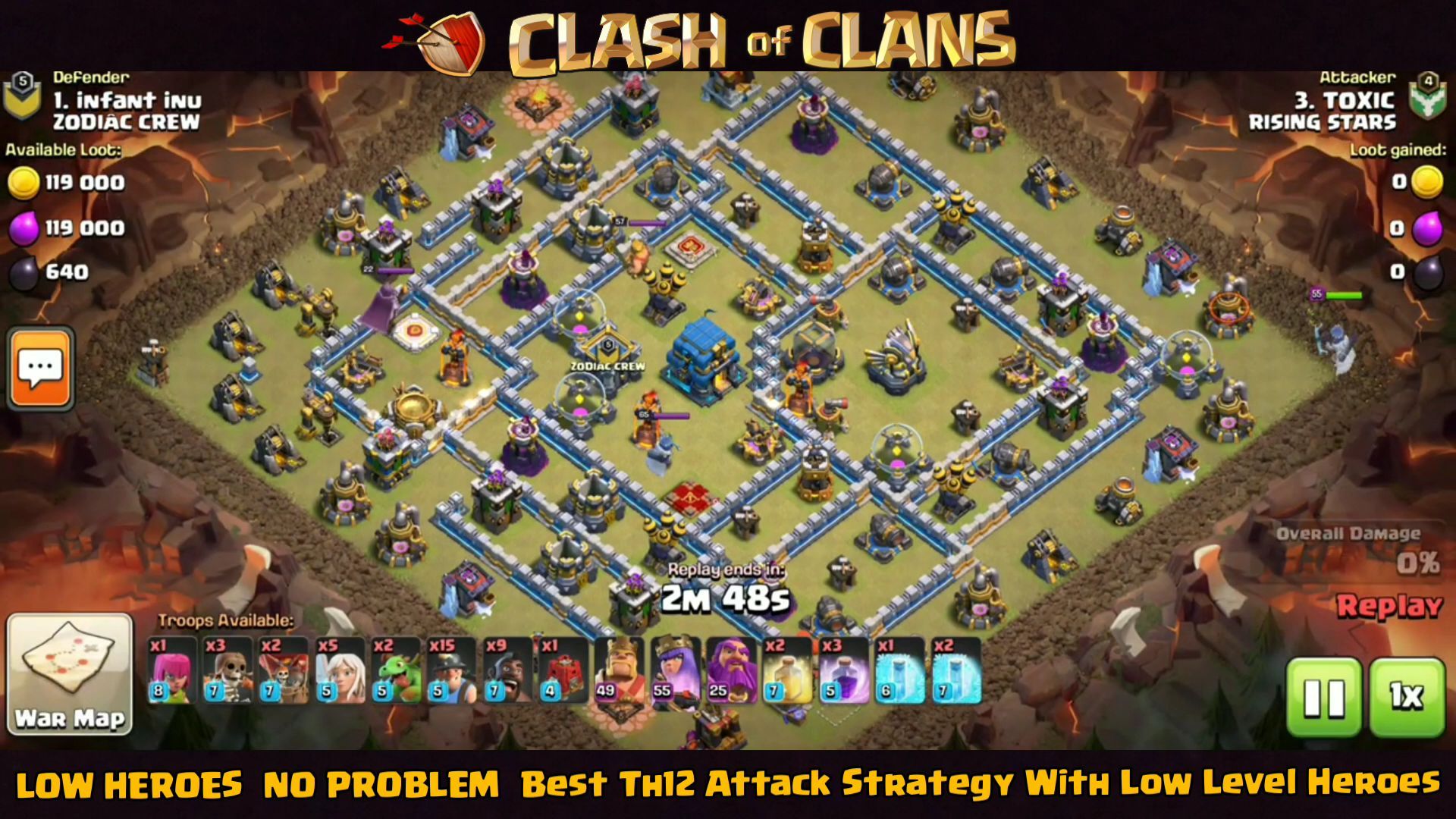 Clash Of Clans Town Hall Level 7 Attack Strategy