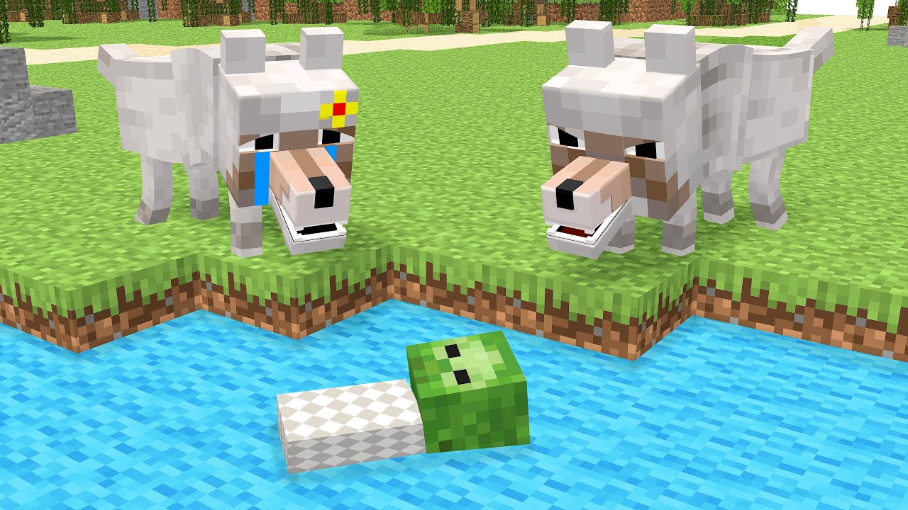 Baby Wolves Minecraft