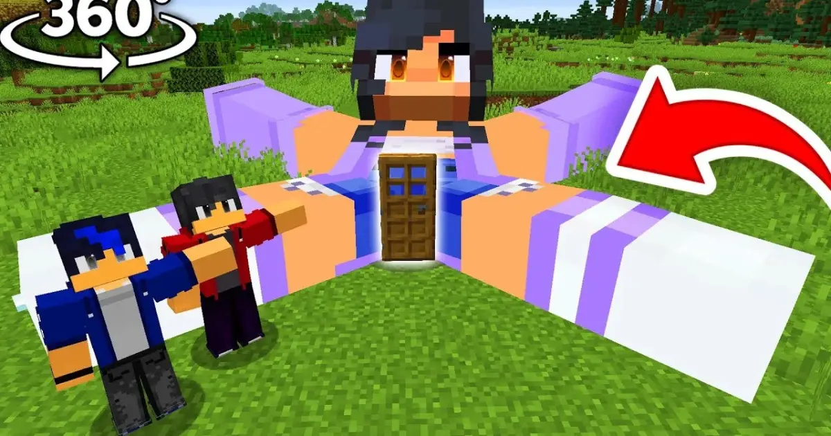 The MOST SECRET BASE INSIDE APHMAU in Minecraft 360° - Bilibili