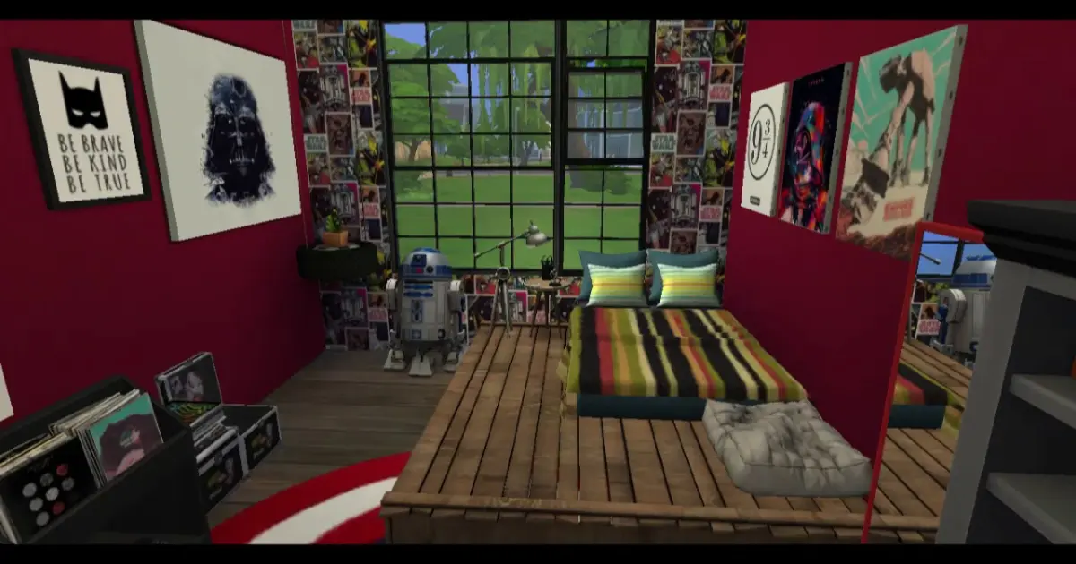 Rooms: Tomboy X Girly Styles - TS4 [SPEED BUILD] - Bilibili