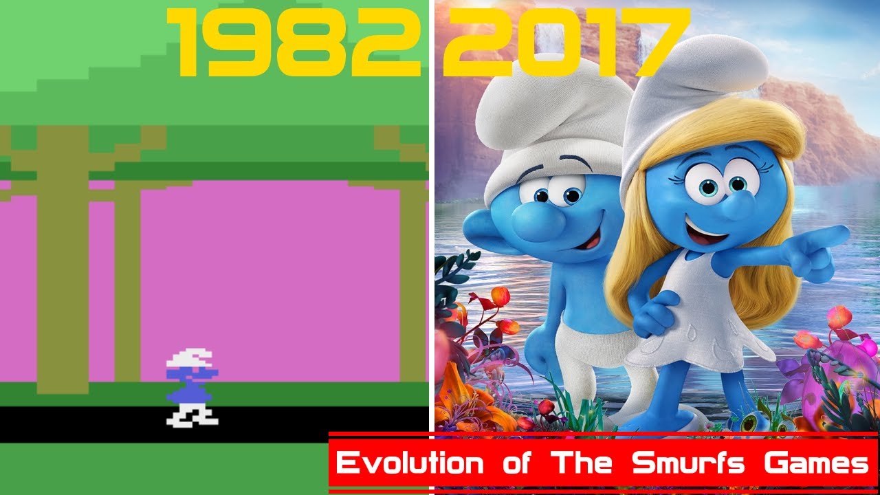 Evolution of The Smurfs Games [1982-2022] - fundraisingnest.com