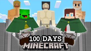 JJ and Mikey in Zombie Apocalypse in Minecraft - Maizen - BiliBili