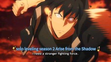 Solo Leveling Season 2 Arise from the Shadow Trailer - Bstation
